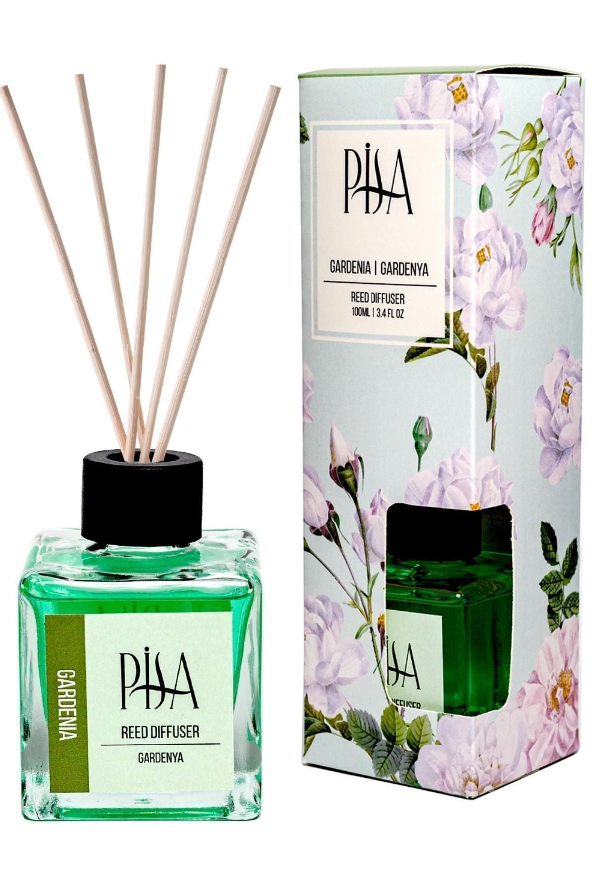 Pisa, Gardenia Reed Diffuser – Baytkon